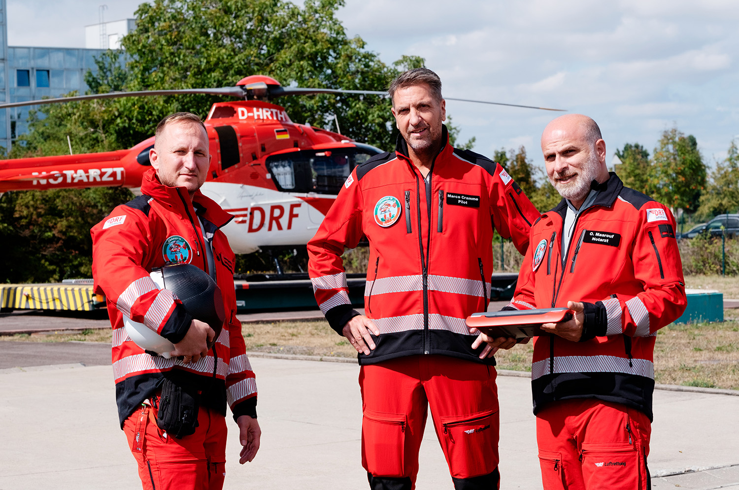 Station Magdeburg | App der DRF Luftrettung